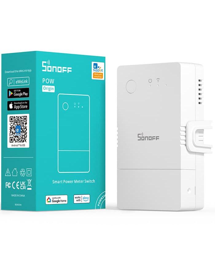 Sonoff POW Origin 16A con analisi dei consumi | Distributore ufficiale ...